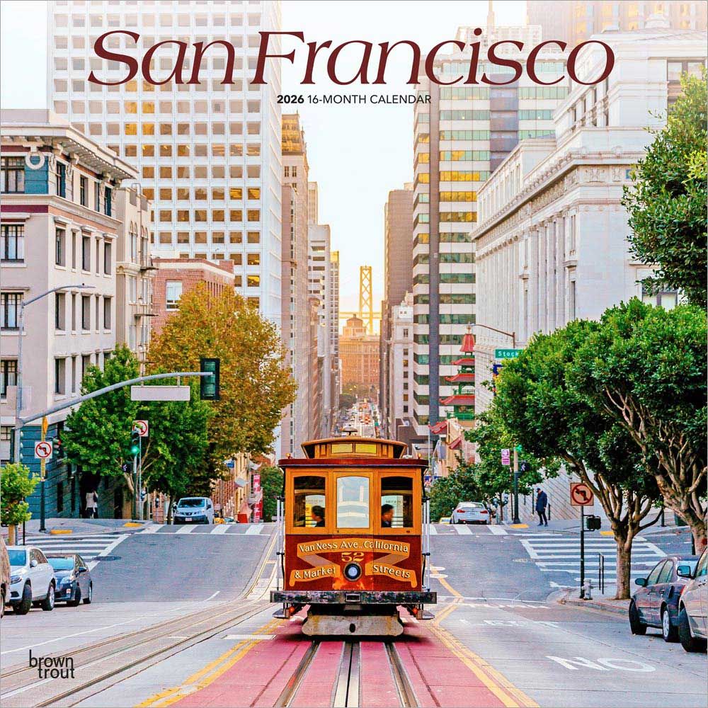 Buying San Francisco Calendar 2025? Order online quickly and easily ...