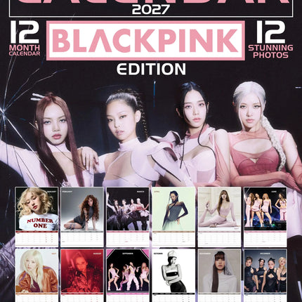 Blackpink A3 calendar 2027? Order easily and quickly online.
