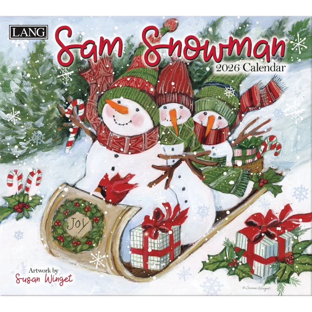 Buying Sam Snowman Calendar 2026? Easily and quickly ordered online ...